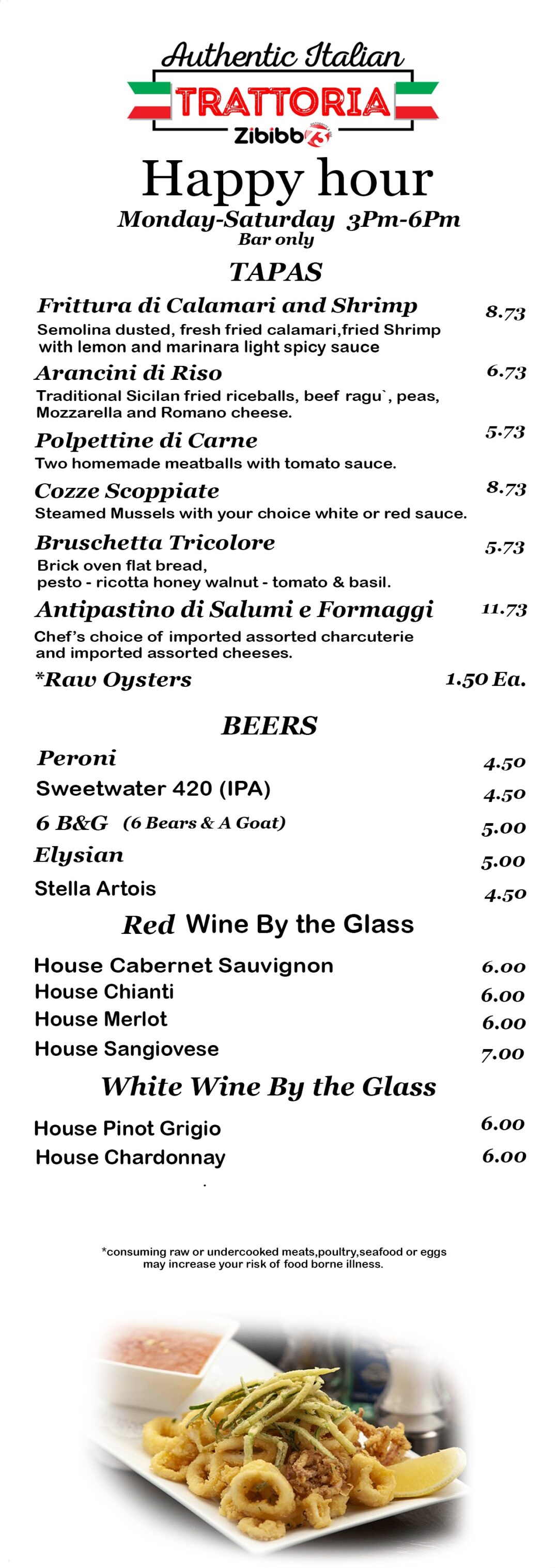 Happy Hour | Zibibbo 73